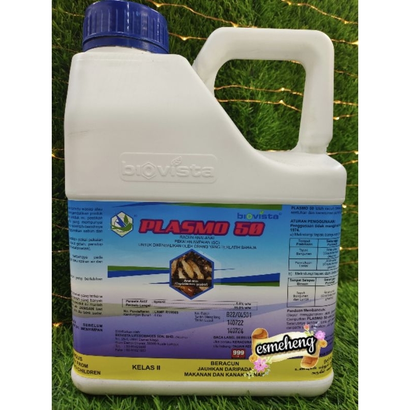 4L Plasmo 50 / Fipronil 5% / Racun Anai-anai yang tidak berbau / Sama ...