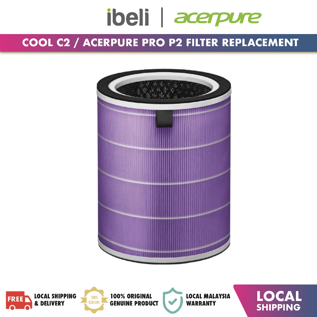 Acerpure Cool C2 / Acerpure Pro P2 Filter Replacement – HEPA Filter ...