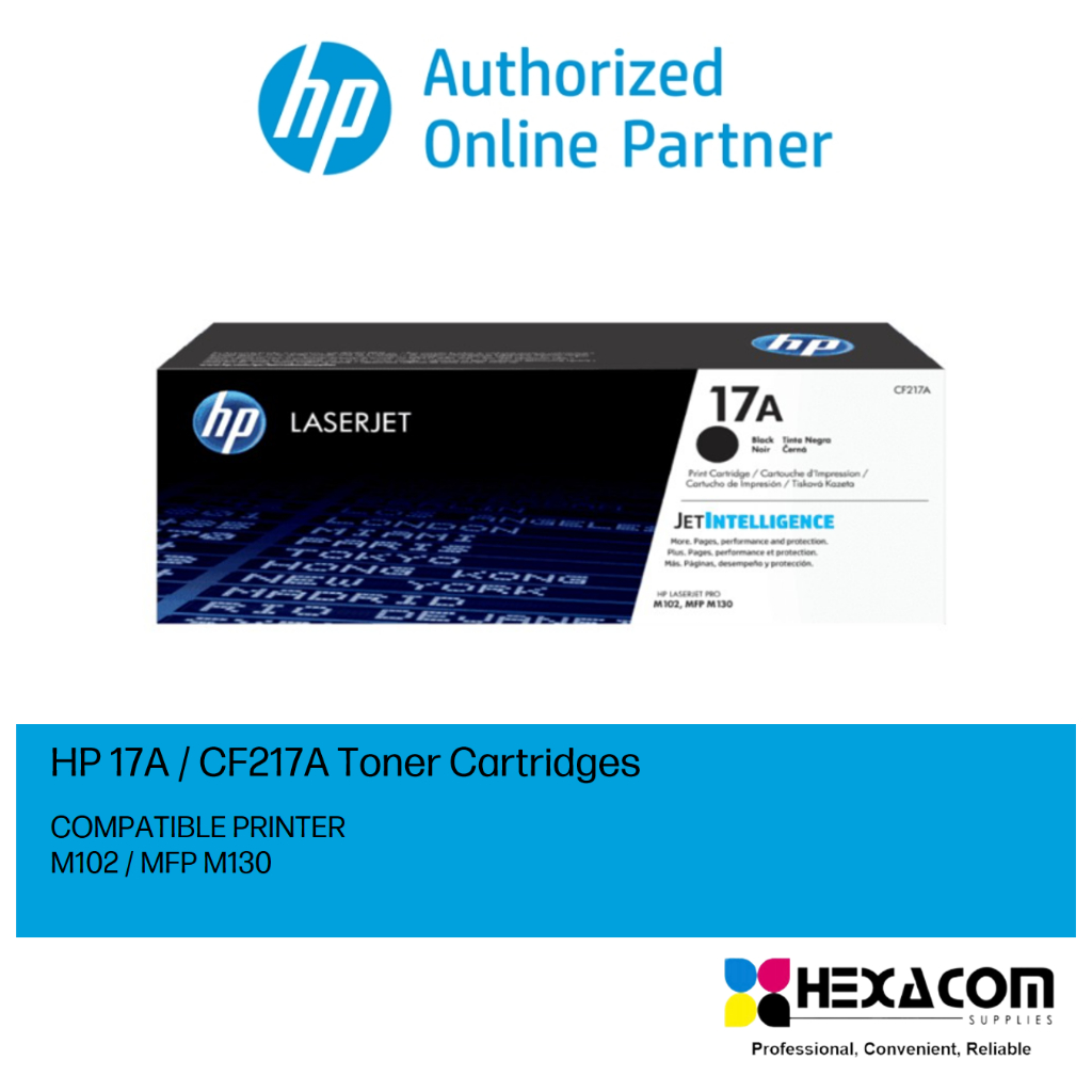 HP 17A Toner Cartridge CF217A | Shopee Malaysia