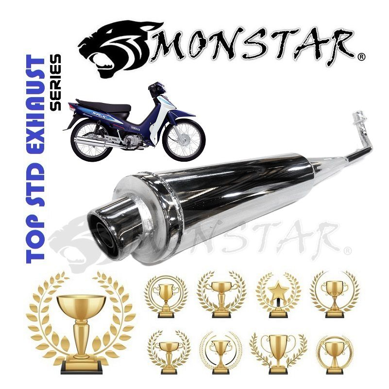 SRX Std Ekzos EJM SR-X Standard Exhaust epower Pipe racing exzos sport ...