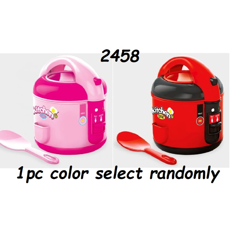 Kitchen Cooker Rice With Spoon Toy For Kid Pretend Play Early Learning ...