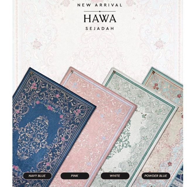 NAELOFAR - SEJADAH HAWA / NAJMA / SUMAYA [Comes in its own special box ...