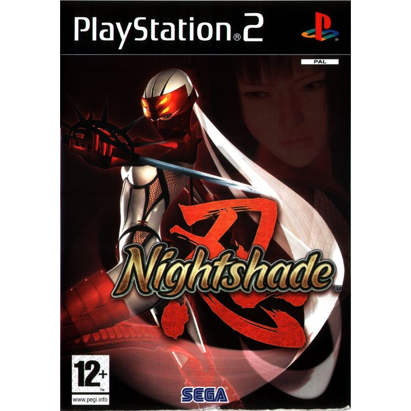 PS2 Game Nightshade (GOLD DISC) | Shopee Malaysia
