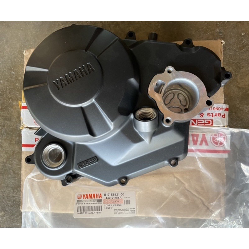 Yamaha Y15 V1 V2 Y15ZR Crank Case Engine Cover Magnet Clutch Cover Matt Black HLY Original 100% ...