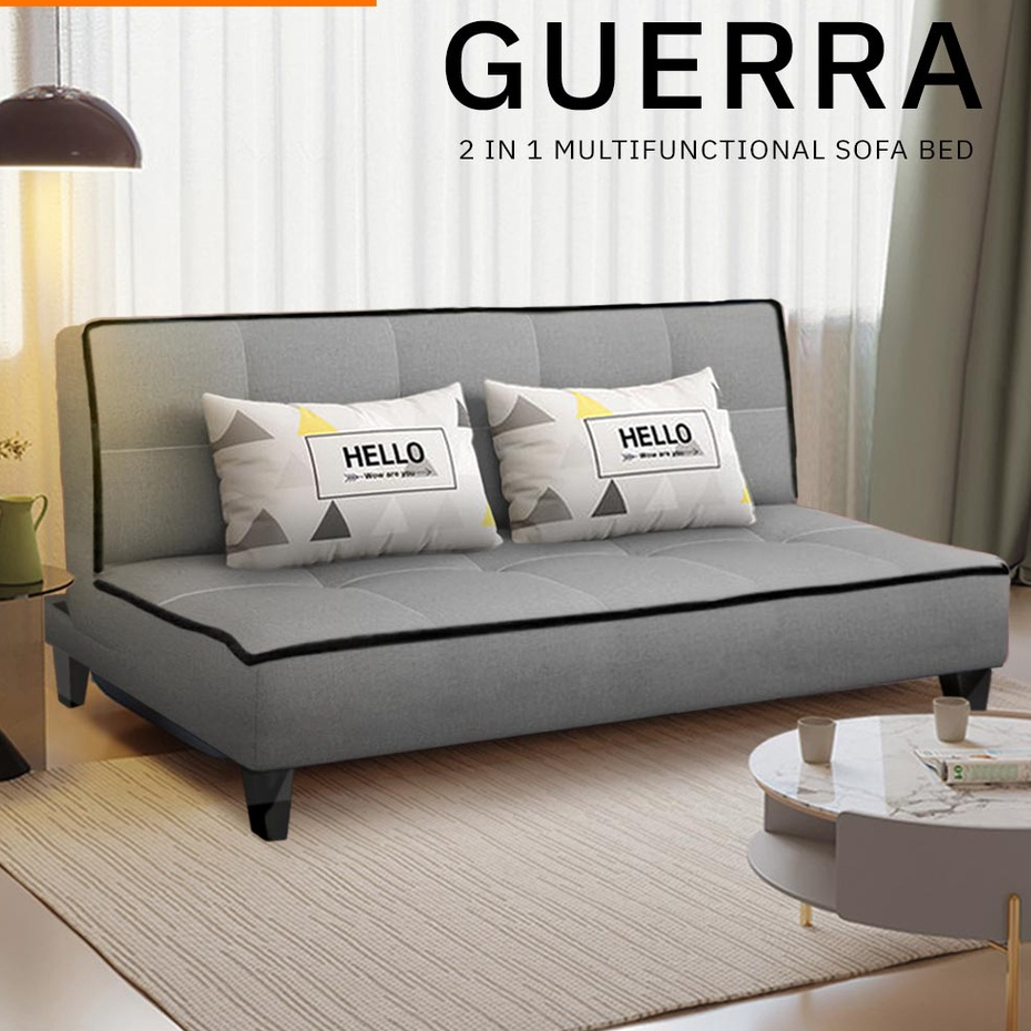 ⚡️LIKE BUG⚡️GUERRA Multifunctional Sofa Bed / Foldable Sofa Bed | Shopee Malaysia