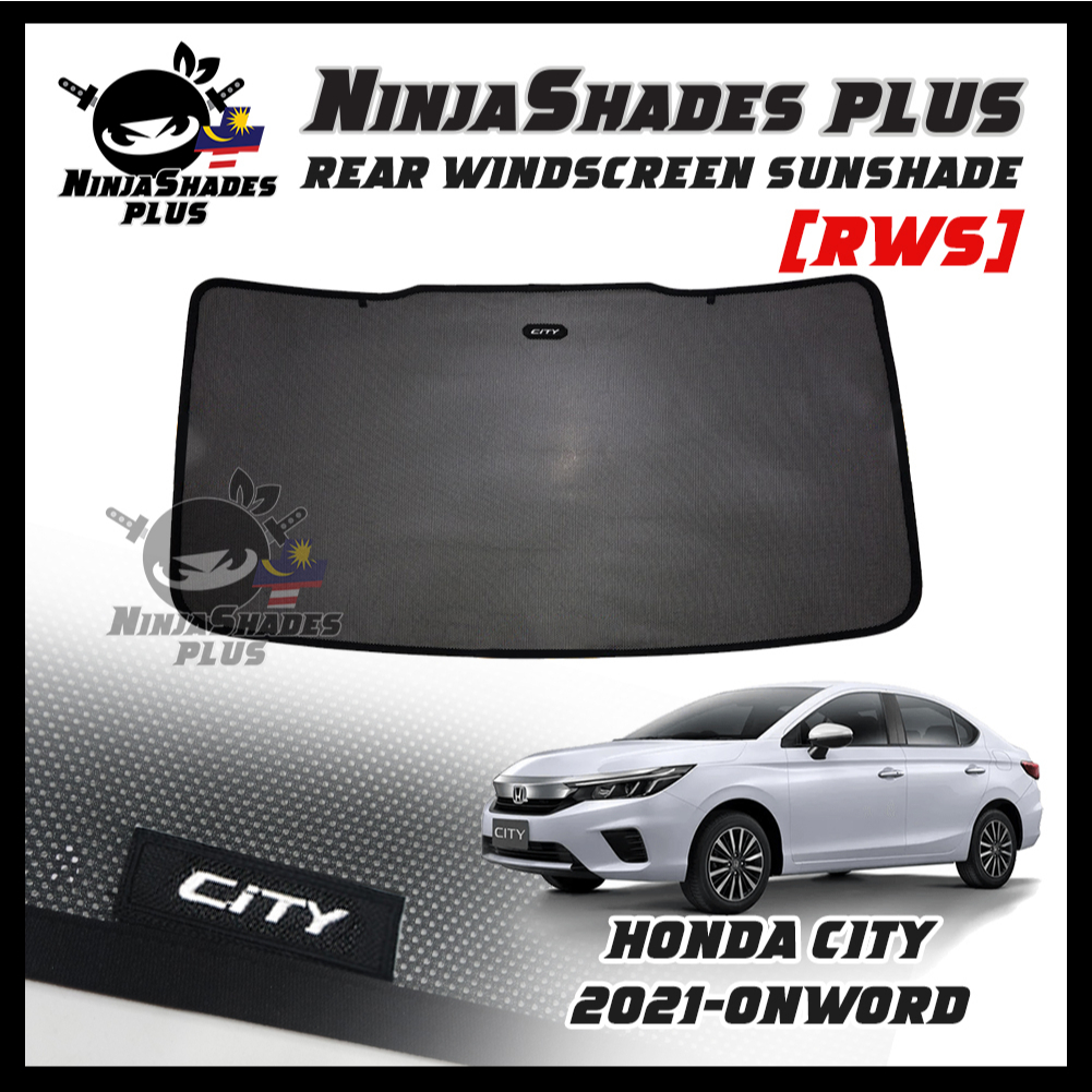 NinjaShades PLUS Honda City 2021 2022 2023 [RWS] REAR Windscreen Car ...