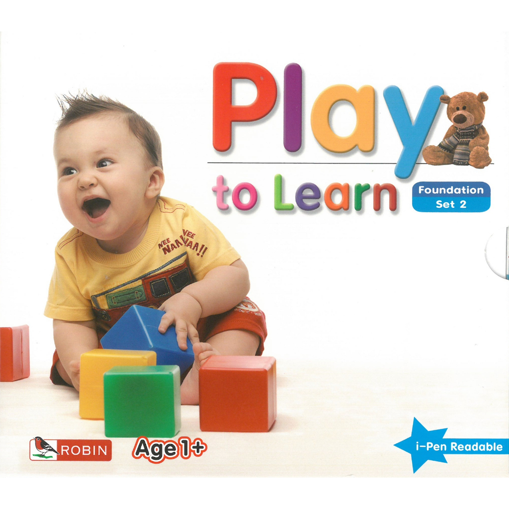 Robin Play To Learn: Preschool Kids Word Book for Age 1 - 3 to Learn ...
