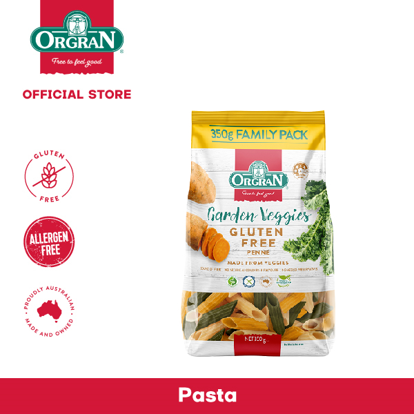 Orgran Gluten Free Garden Veggies Penne Pasta (350g) | Shopee Malaysia