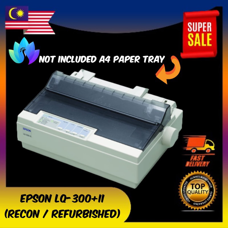 Epson Lq300+ll Dotmatrix Printer (Refurbished) | Shopee Malaysia