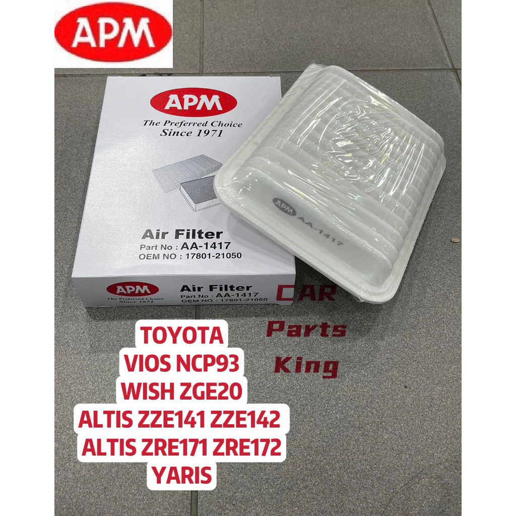 ( 100% ORIGINAL APM ) TOYOTA VIOS NCP93 WISH ZGE20 ALTIS ZZE141 ZZE142 ...