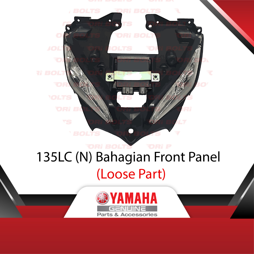 Yamaha Original 135LC V2 V3 V4 V5 V6 V7 Front Panel Inner Dada Grommet Damper Span CDI Bracket ...