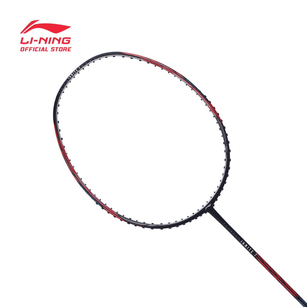 LI-NING IGNITE 7 BADMINTON RACQUET - BLACK/RED - AYPR072-4 | Shopee ...