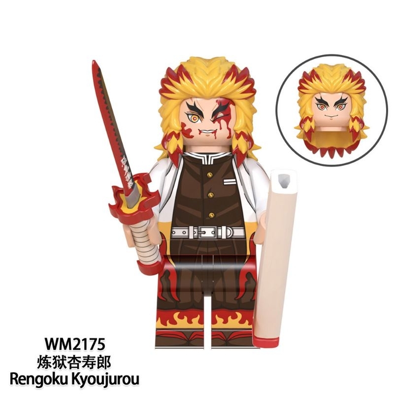 Demon Slayer Tanjiro Kamado Nezuko Minifigure Building block Great for ...
