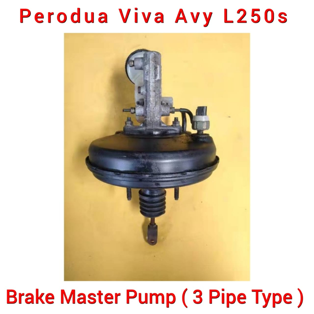 Perodua Viva Daihatsu Avy L250S Brake Master Pump / Brake Booster ...