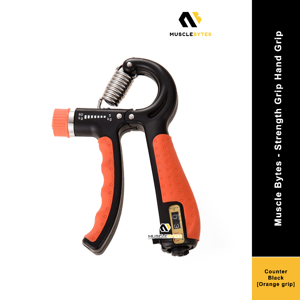 Muscle Bytes - Strength Grip Hand Grip SK067 [Adjustable Resistance 5KG ...