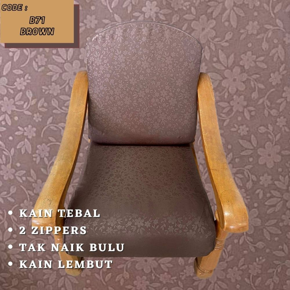 A Sarung Kusyen Bujur Bulat STD standard 12 in 1 Cushion Cover 2 ...