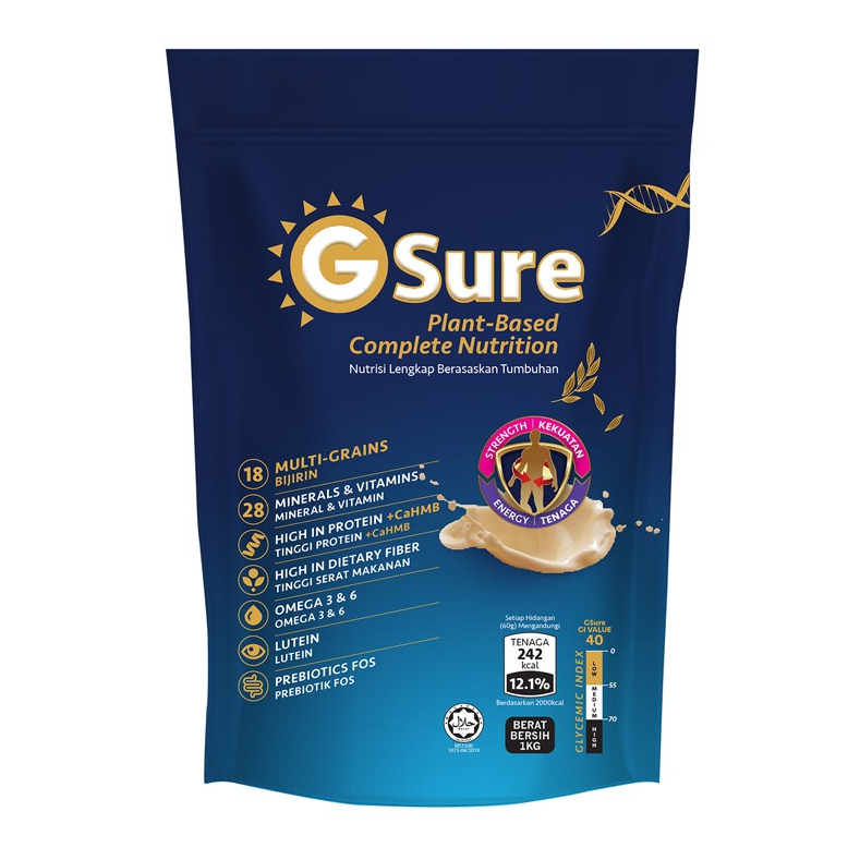 (FREE SHIPPING) GoodMorning GSure 900g Plant Based GOOD MORNING ...