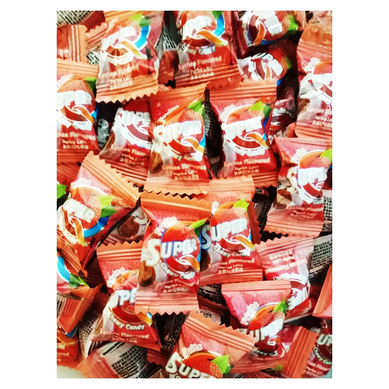 Gula gula Torrone candy 25pcs Milkiss milk Rico homark Fruits Barley ...