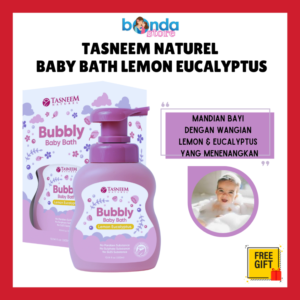Tasneem Naturel Baby Balm Untuk Baby Newborn Baby Bath Natural Minyak ...