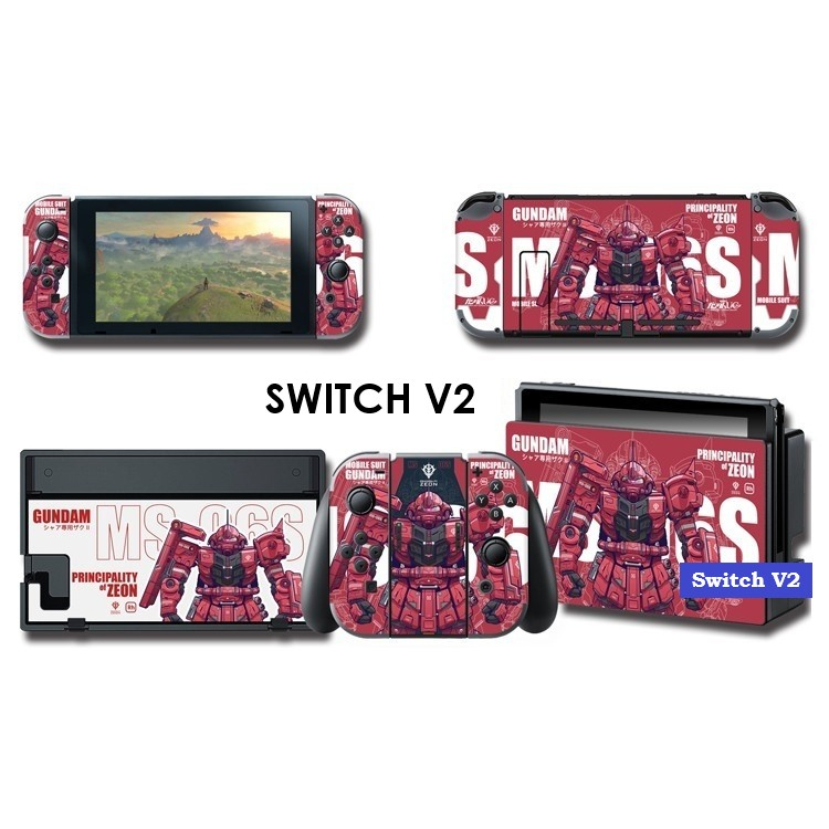 Nintendo Switch V1/V2 Skin Decal Sticker Full Wrap Cover Protective ...