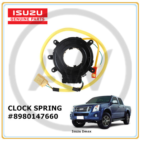 Original Isuzu Dmax D-max 2002-2012 Steering Airbag Spiral Cable Clock ...