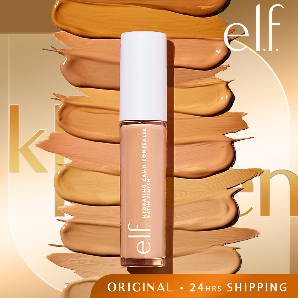 ELF Hydrating Camo Concealer, Lightweight Full Coverage, Long Lasting ...
