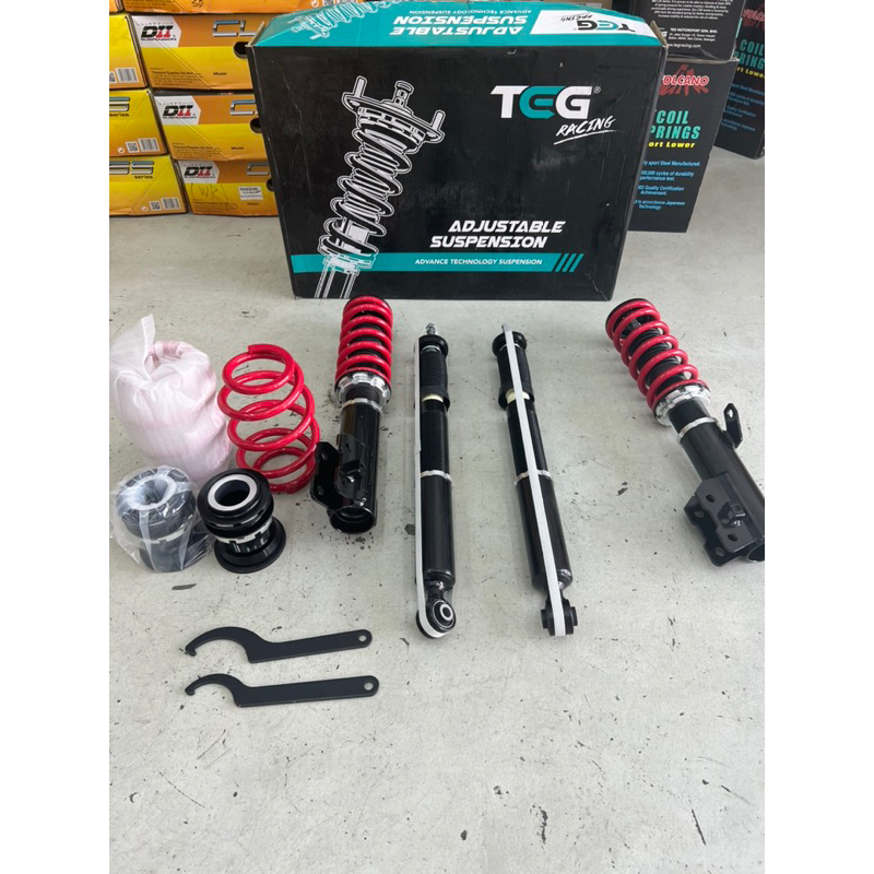 Perodua Ativa TEG RACING (BLH SERVICE) Adjustable Suspension Hi Low ...