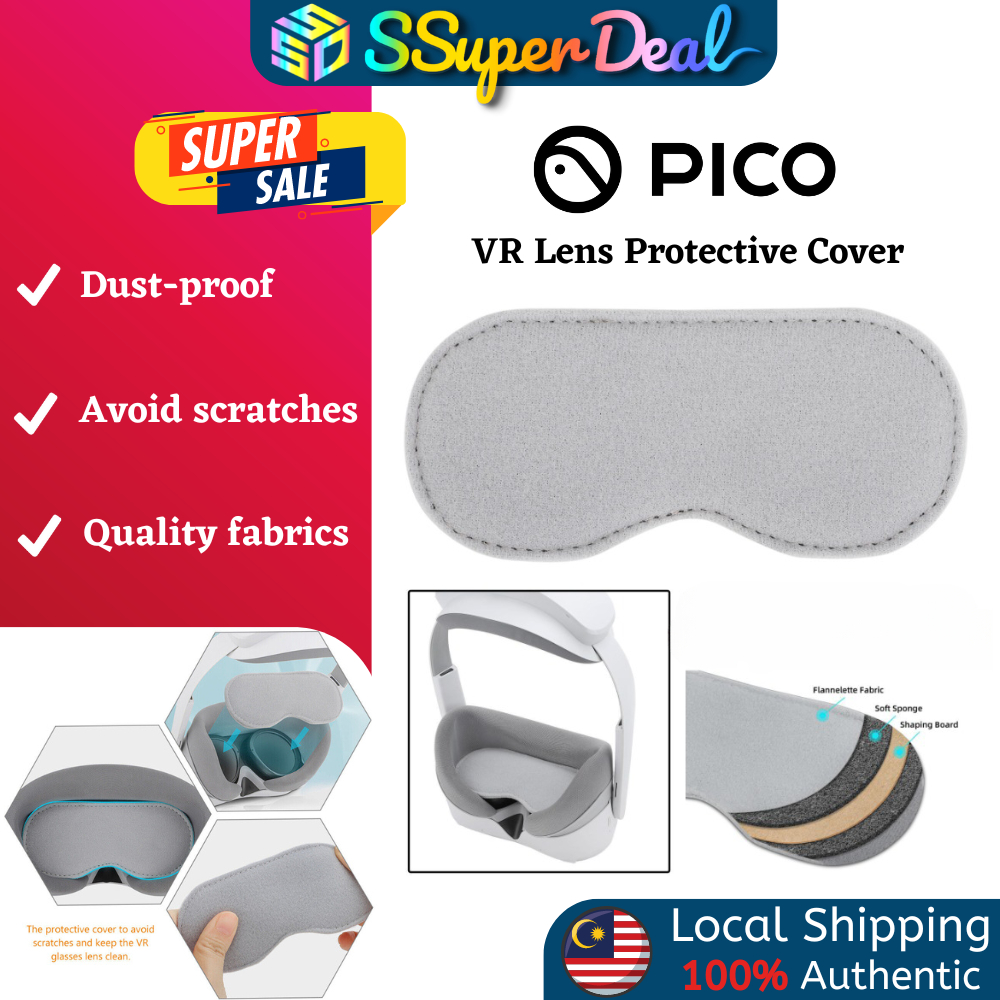 (VR Pico 4) Dustproof lens protection cover For PICO 4 | Shopee Malaysia