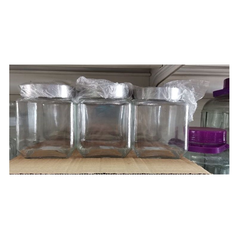Balang Kaca /Bekas Kaca /1200ml /pop jar/Botol Kaca/Bekas garam /Balang ...