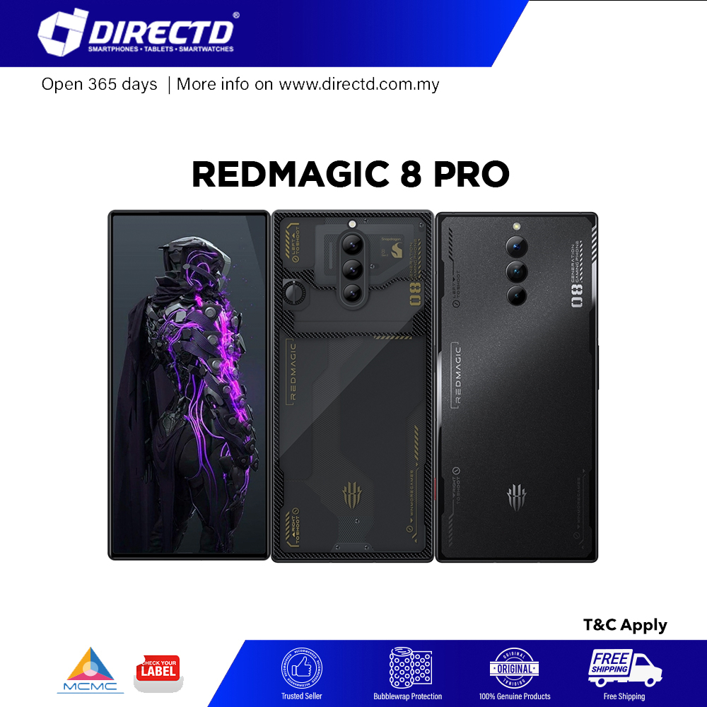 REDMAGIC 8 Pro [12GB/16GB RAM | 256GB/512GB ROM] | Shopee Malaysia