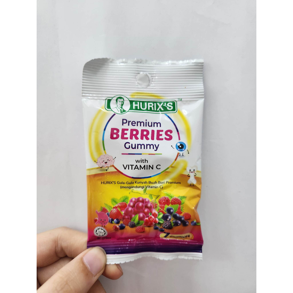 HURIX'S Premium Berries Gummy (with Vitamin C) | Shopee Malaysia
