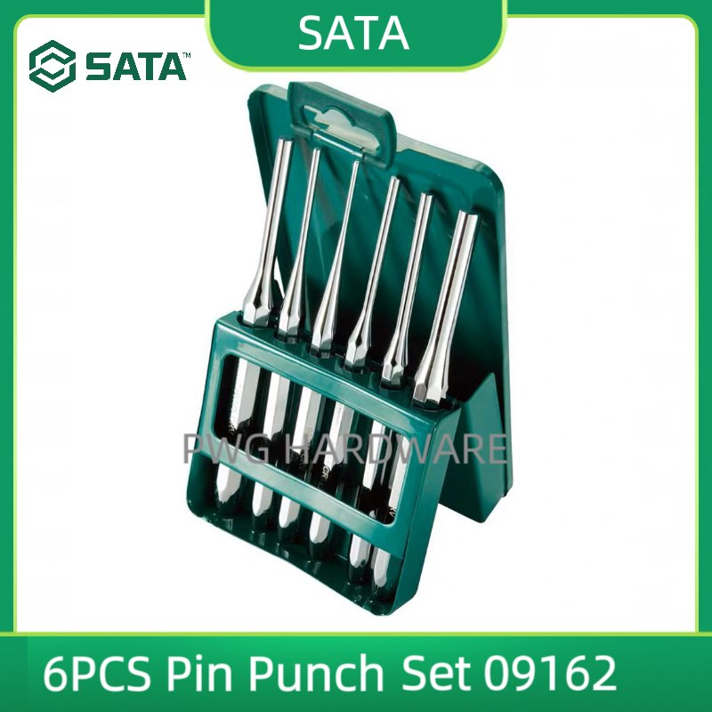 SATA 6PCS Pin Punch Set / Heavy Duty Pin Punch Set 2MM 3MM 4MM 5MM 6MM ...