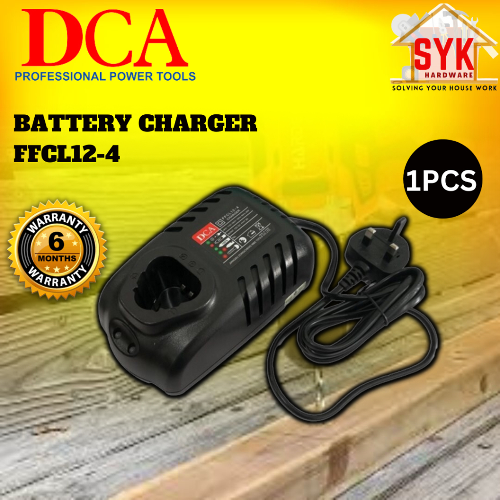 SYK DCA FFCL 12-4 Battery Charger Cordless Drill Quick Fast Charger ...