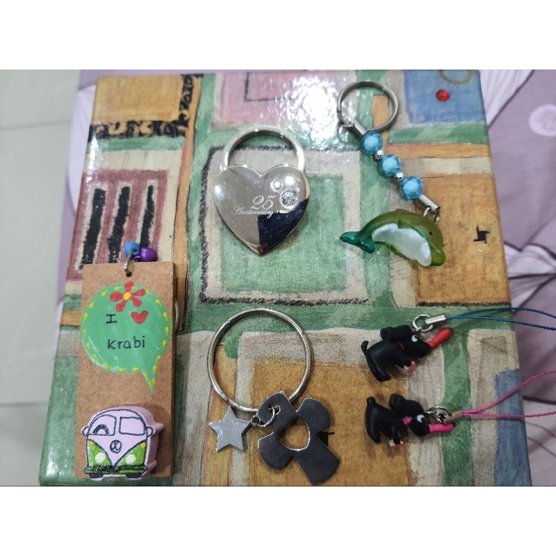 Cute Keychains Krabi, Maldives, Animals. | Shopee Malaysia