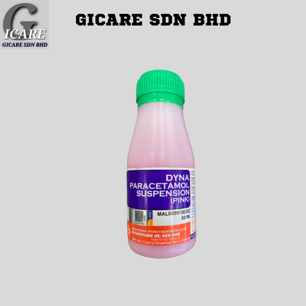 DYNA PARACETAMOL (PINK) 250MG SUSPENSION 60ML | Shopee Malaysia