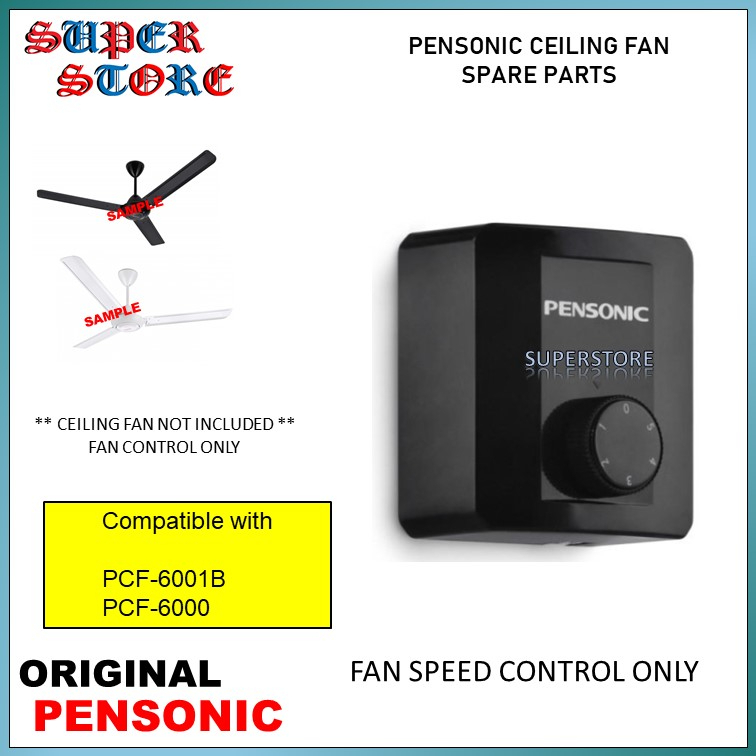 ** ORIGINAL ** PENSONIC CEILING FAN REGULATOR KIPAS CONTROL KIPAS ...