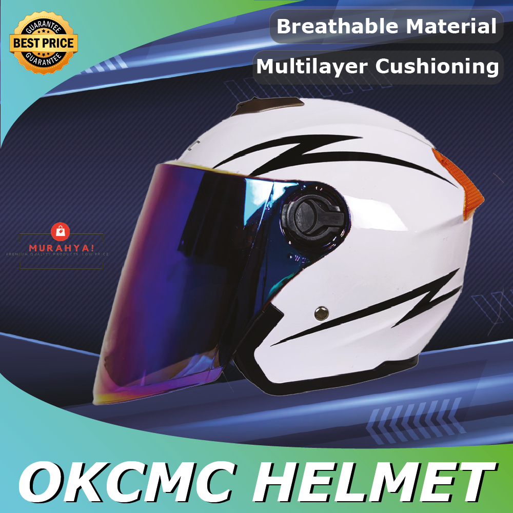 Helmet motorcycle Topi keledar Helmet motor Motorsikal open face Helmet ...