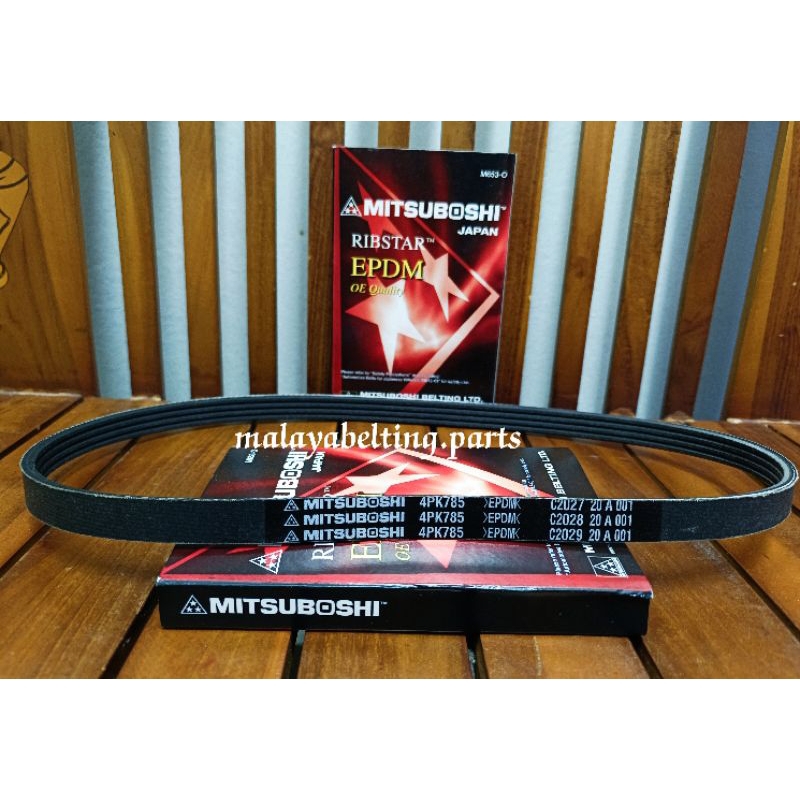 PROTON JUARA 1.1 / HONDA CITY 1.3 / 1.5 ( SX8 ) SUZUKI ALTO ALT BELT / HONDA SR4 ( 4PK785 )MADE ...