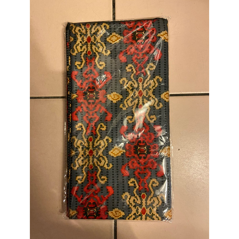 Ssj02 Sarawak Beautiful Sarong Kain Orang Ulu Dayak motif Berjahit ...