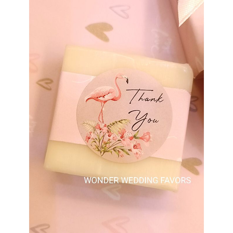 Soap Thank you gift. Sabun doorgift Kahwin Pink Wedding Gift Wedding ...