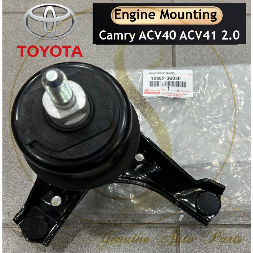 (100% ORIGINAL) TOYOTA CAMRY ACV40 ACV41 2.0 ENGINE MOUNTING 12361-28221 12309-0H071 12372-28020 ...