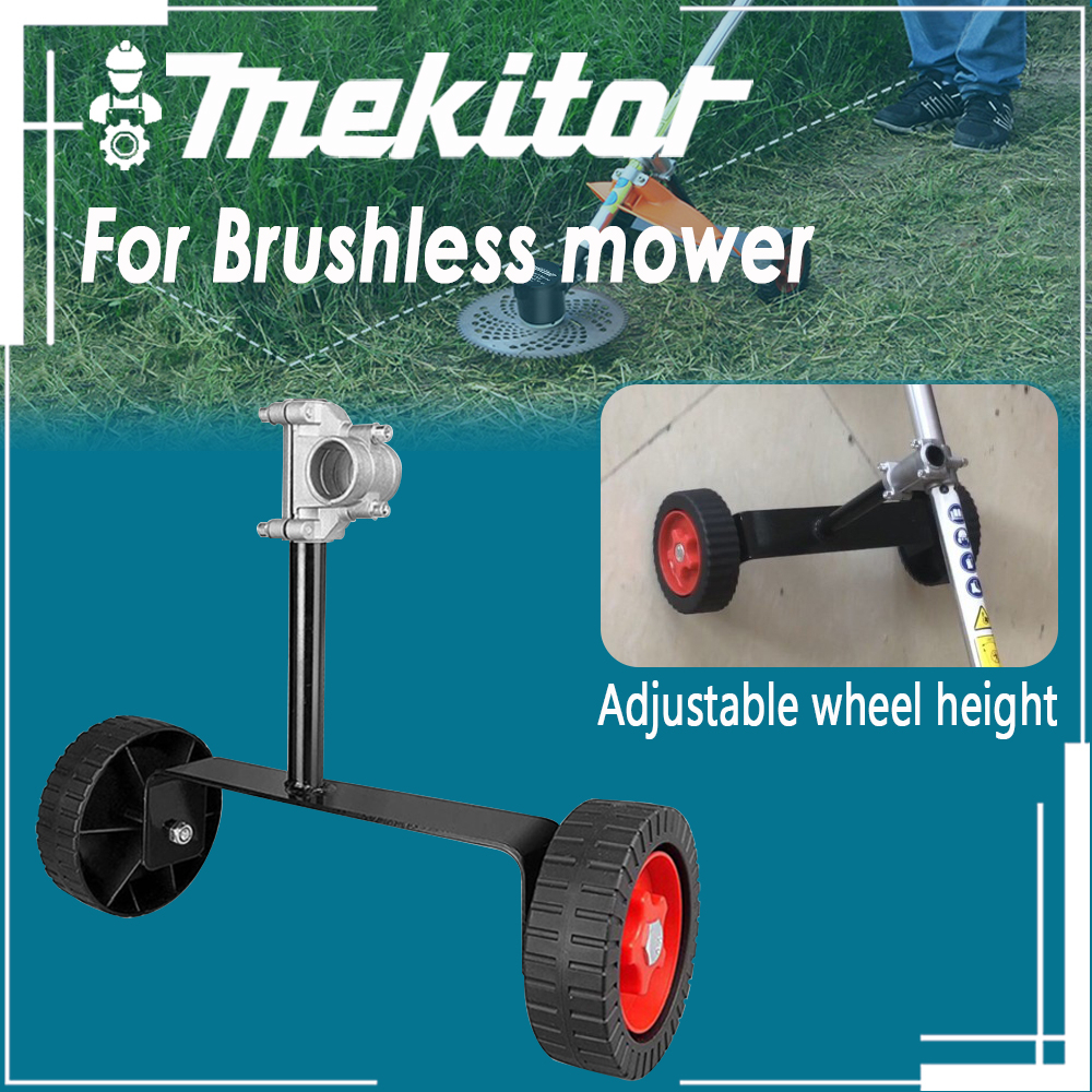Mekitor grass cutter wheel mesin rumput wheel grass Spare Parts Alat ...
