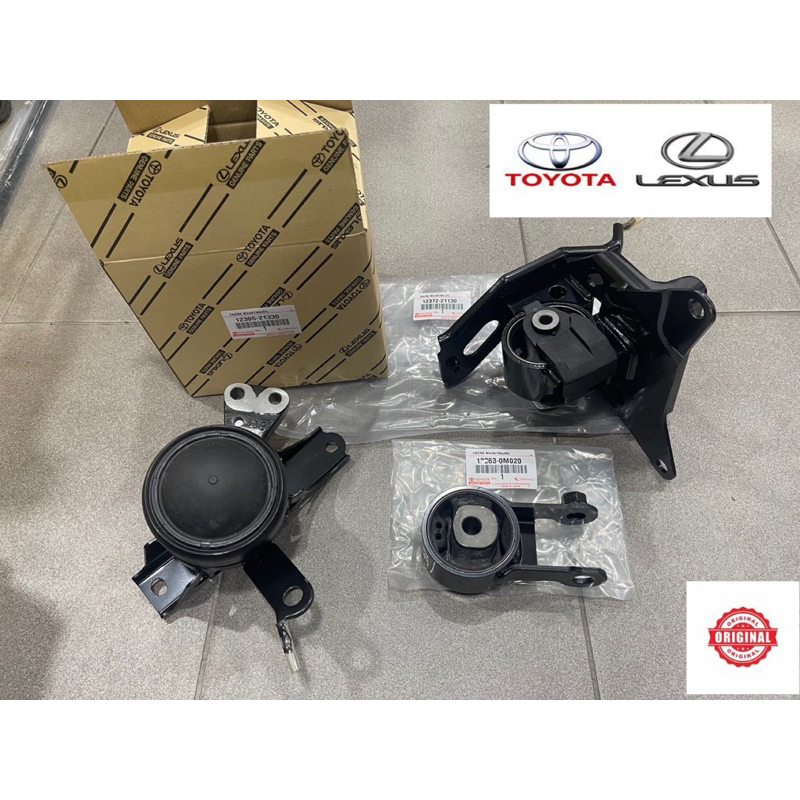ORI Engine Mounting Set TOYOTA VIOS NCP93 MANUAL (MT) | Shopee Malaysia