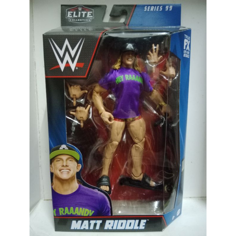 Mattel WWE Elite 99 Matt Riddle Wrestling Action Figure | Shopee Malaysia
