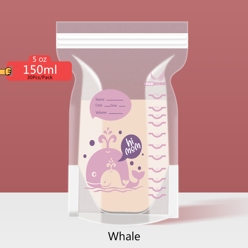 30PCS Breast milk Storage Bag susu breastmilk storage bag Zip-Lock ...