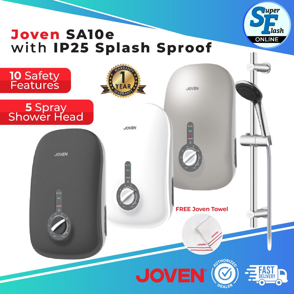 Joven Water Heater "SA10e" /Instant Water Heater shower / Pemanas Air | Shopee Malaysia