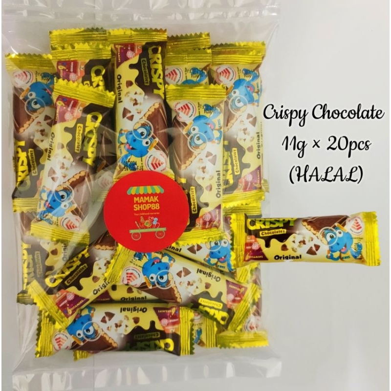 20pcs Crispy Chocolate (HALAL) | Shopee Malaysia