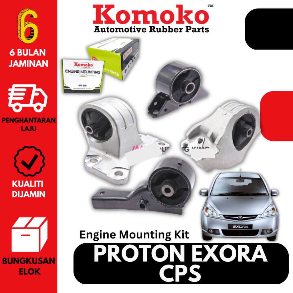Proton Exora CPS KOMOKO Engine Mounting Kit | Shopee Malaysia