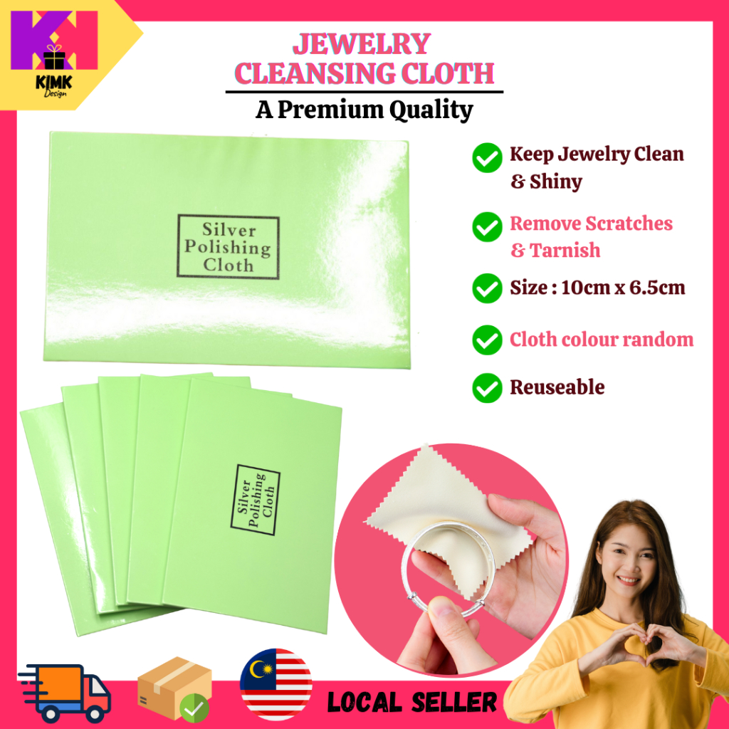 KIMK Jewellery Polishing Cloth Kain Pengilat Perak Kain Kilat Silver ...