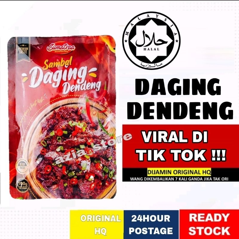 READY STOCK!! SAMBAL DAGING DENDENG , SUMATRAA RENDANG AYAM AKI ...